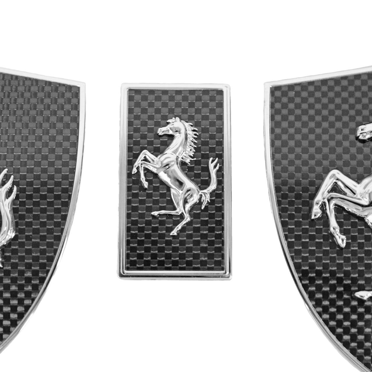 Carbon Fiber Ferrari Replica Carbon Fiber Scuderia Shields and Hood ...