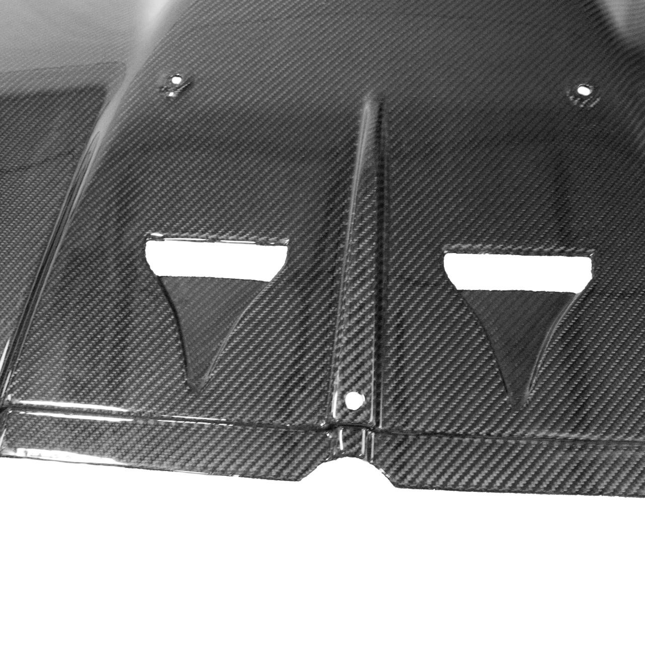 Carbon Fiber Rear Diffuser - Lamborghini Aventador S - Corsa Crew